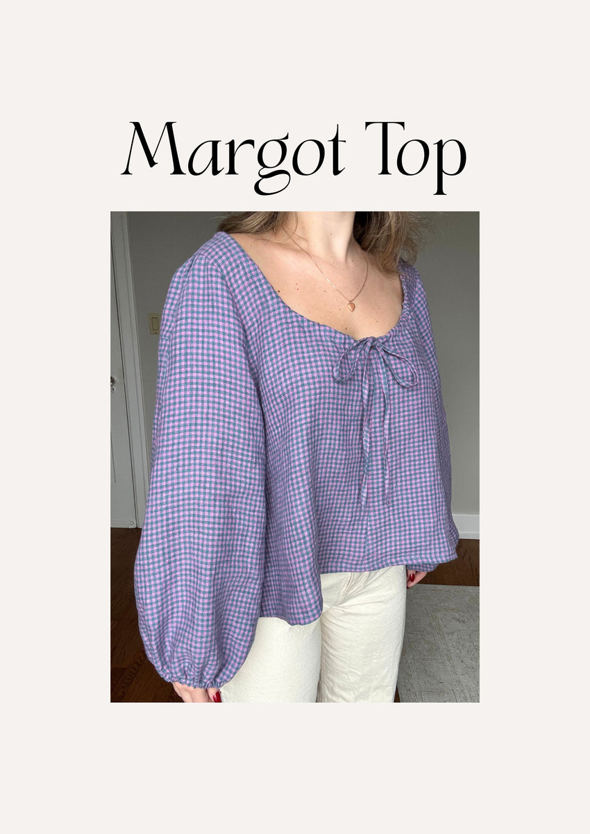 Margot Top - PDF Sewing Pattern – Remy Made