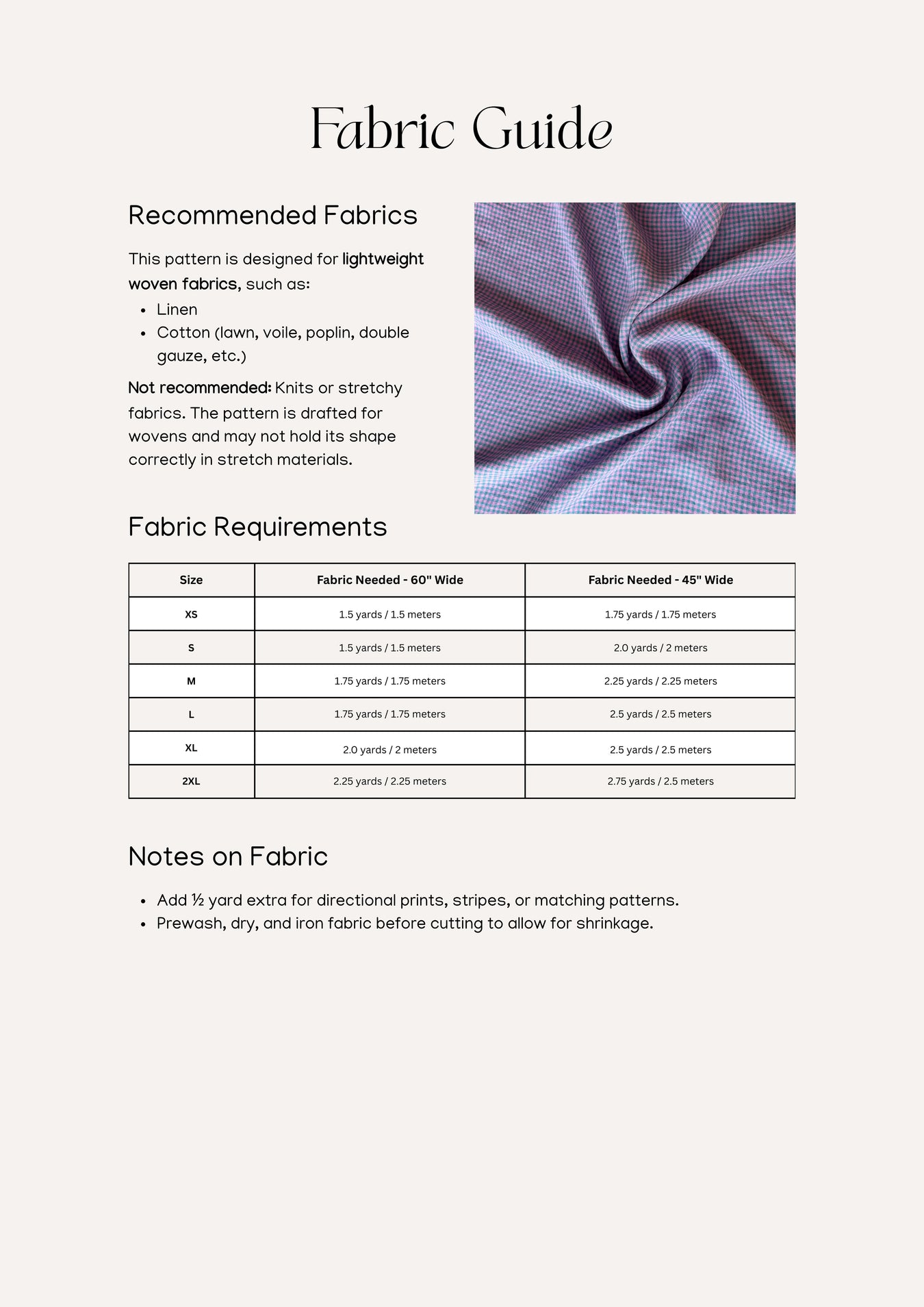 Margot Top - PDF Sewing Pattern – Remy Made